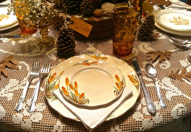 Vintage Feature - Wheat Patterns are Perfect for the Thanksgiving Table ...