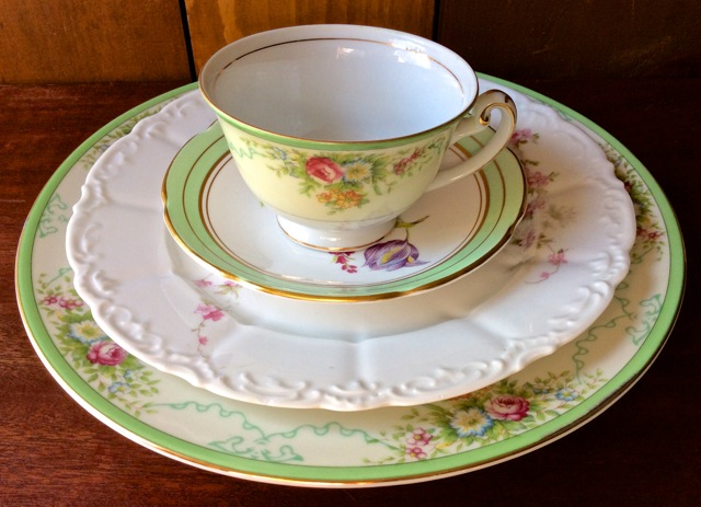 Vintage Feature - Mixing and Matching with a New Set of Vintage China ...