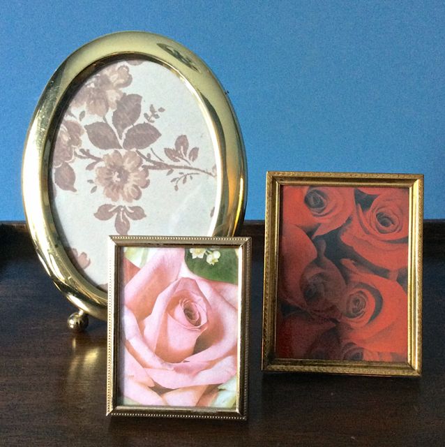 Vintage Feature - Framed Centerpieces - Southern Vintage Table