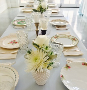 Examples of Vintage Place Settings & Pricing - Southern Vintage Table