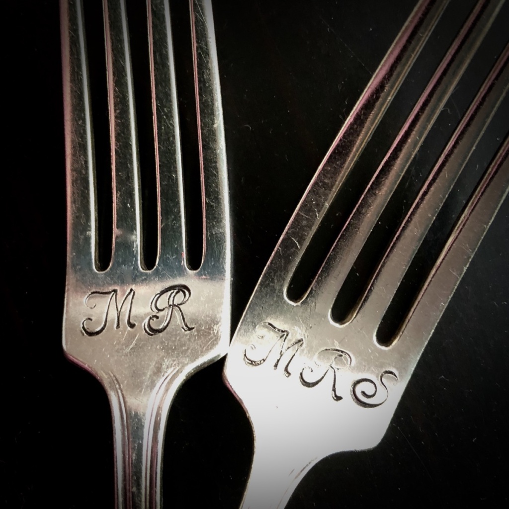 Vintage Feature - Shiny Vintage Silverplate - Southern Vintage Table