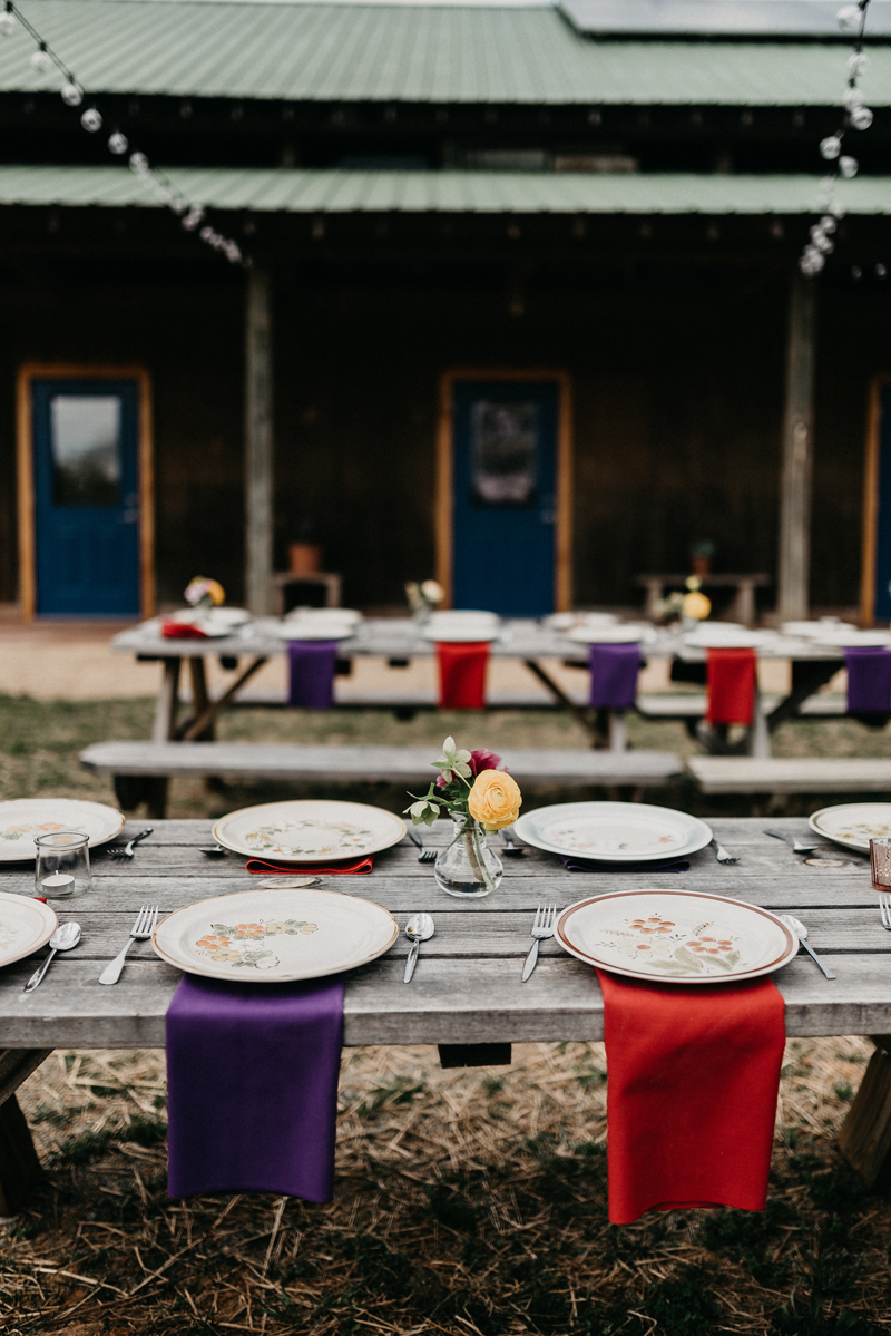 Southern Vintage Table Event - Kelly & Kent's Bohemian Wedding at ...