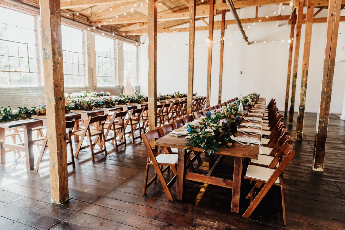 Southern Vintage Table Events - Meredith & Jessie's Vintage Wedding at ...