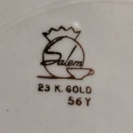 Vintage Feature - The Salem China Company - Southern Vintage Table