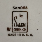 Vintage Feature - The Salem China Company - Southern Vintage Table