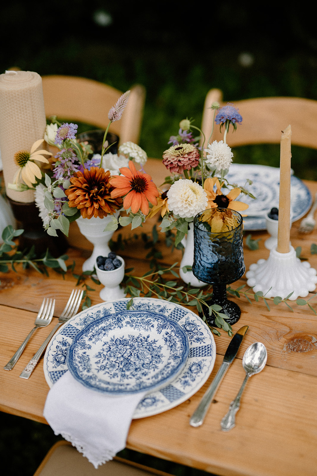 Southern Vintage Table Events - Blueberry Styled-Shoot, Part 1 ...