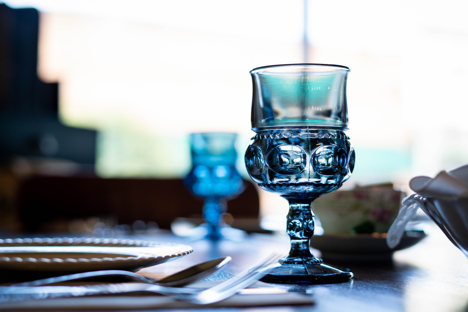 Southern Vintage Table Events - Our Vintage Glassware Gleams at ...