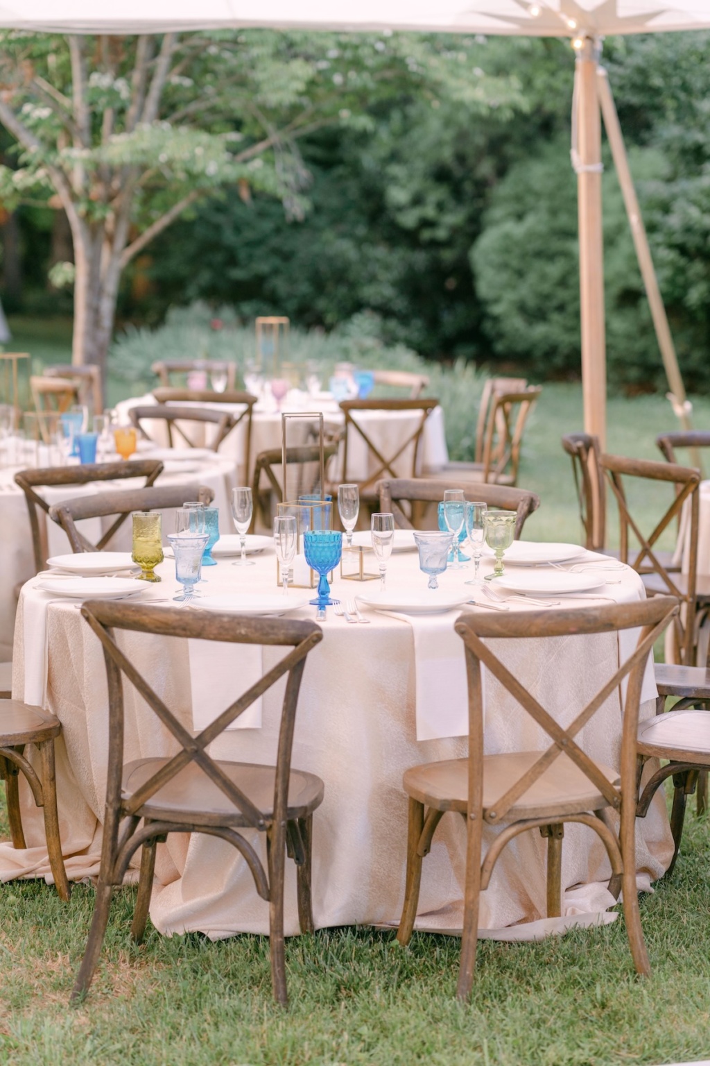 Southern Vintage Table Events - Stunning Summer Wedding in Hillsborough ...