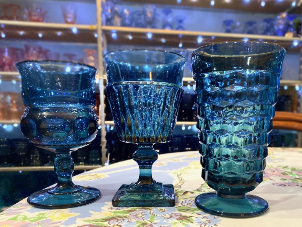 Vintage Amber goblets Archives - Southern Vintage Table