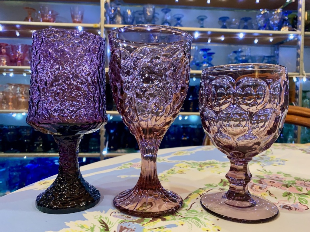 Vintage Amber goblets Archives - Southern Vintage Table