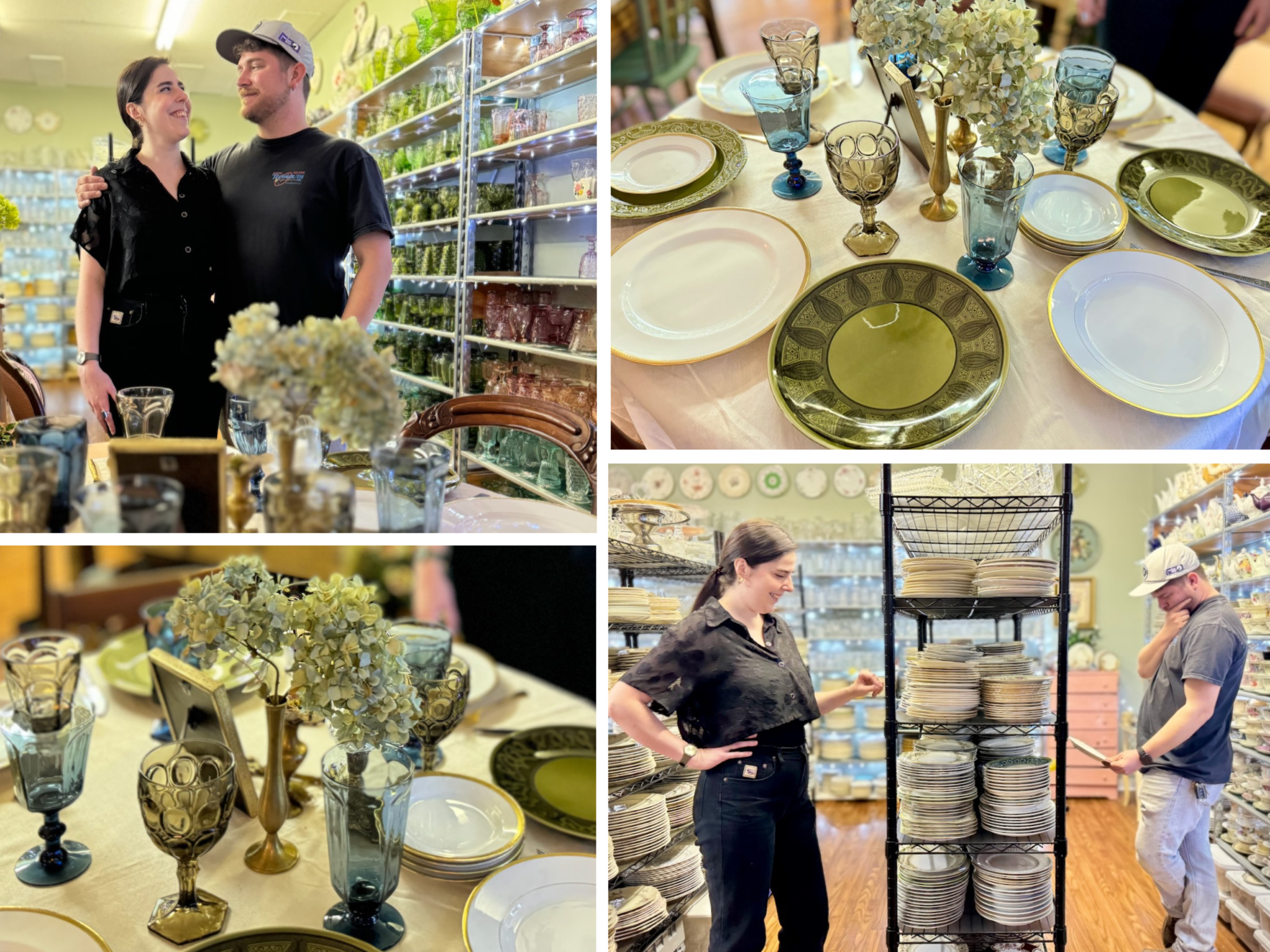 Scenes from SVT - Four Couples, Four Fabulous Vintage Tablescape ...