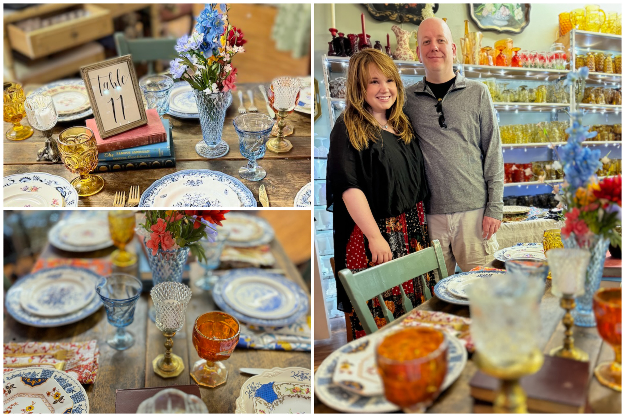 Scenes from SVT - Four Couples, Four Fabulous Vintage Tablescape ...