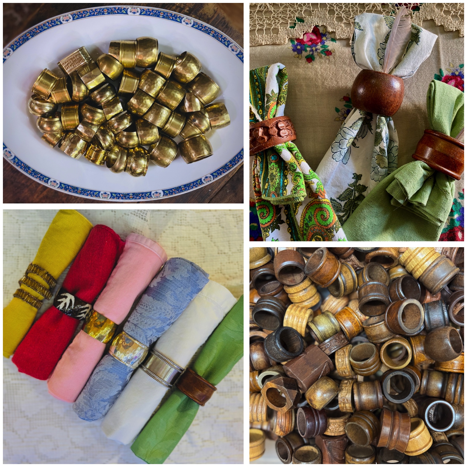 napkin rings Archives - Southern Vintage Table